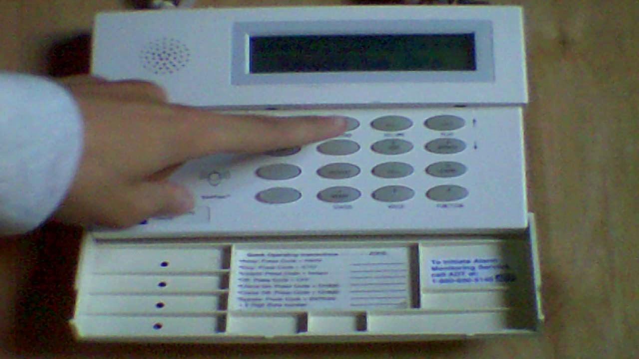 ADEMCO 6160ADT Demonstration - YouTube