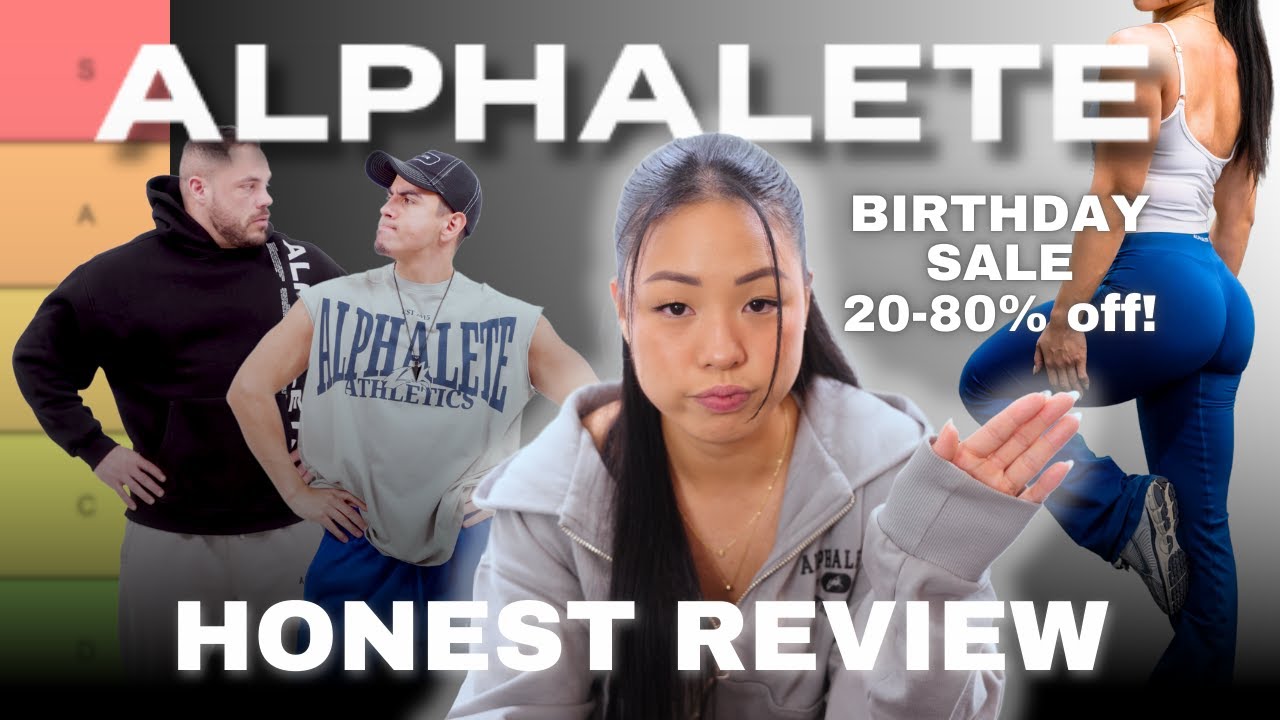 BIGGEST ALPHALETE LAUNCH IN HISTORY | $9 Amplify Leggings | Birthday ...