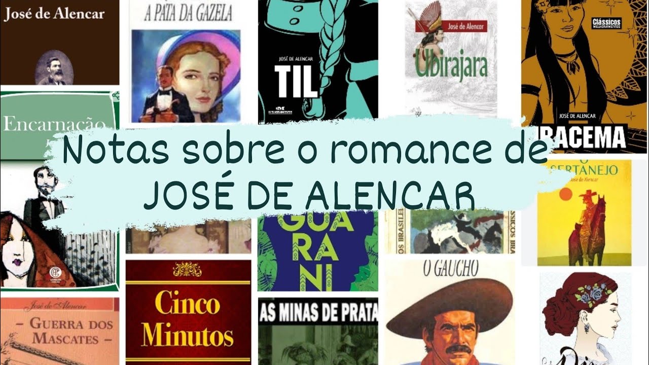 138. Notas sobre o romance de José de alencar - YouTube