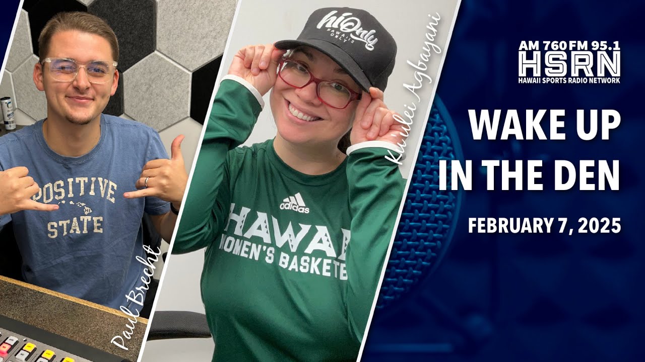 Wake Up in The Den w/ Ku'ulei Agbayani & Paul Brecht | Feb. 7, 24 - YouTube