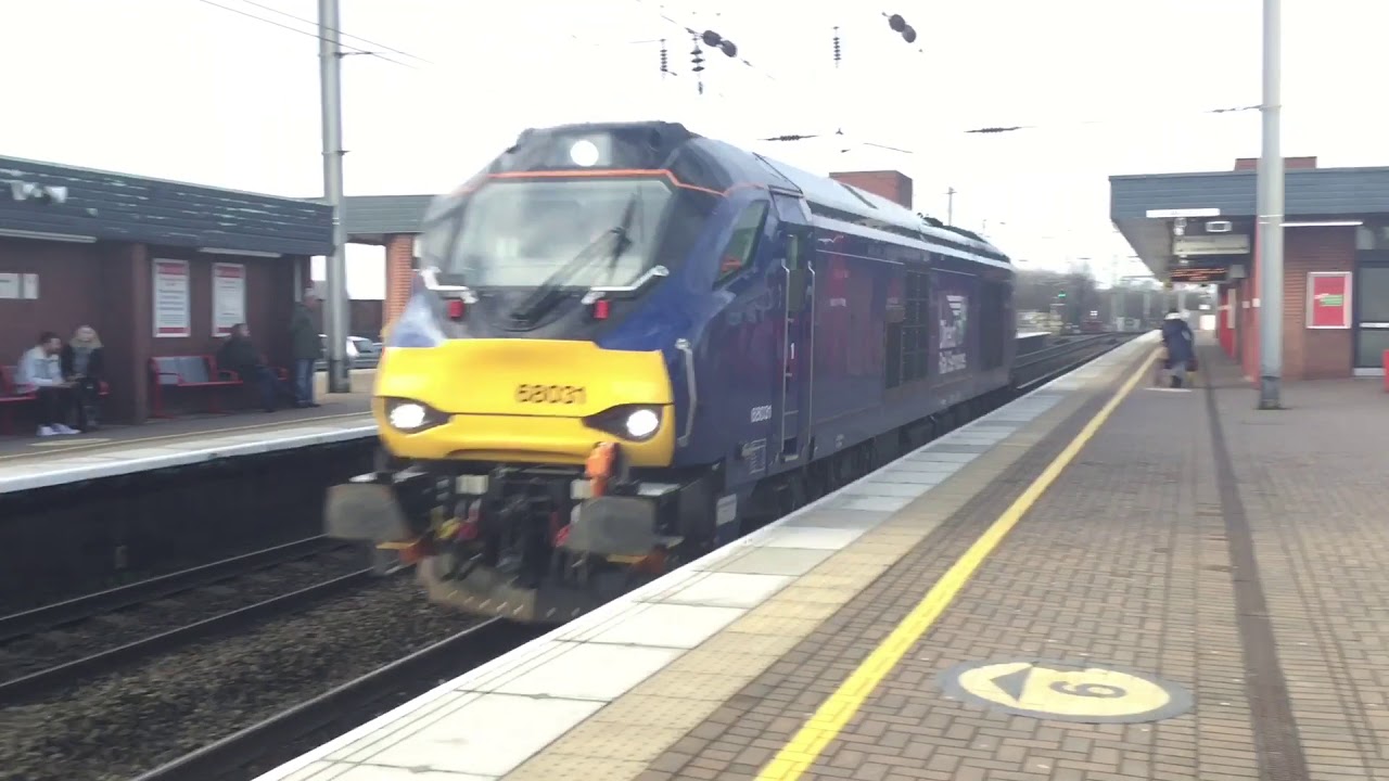 Trains at Wigan North Western (05/01/2018) (featuring 68031) - YouTube