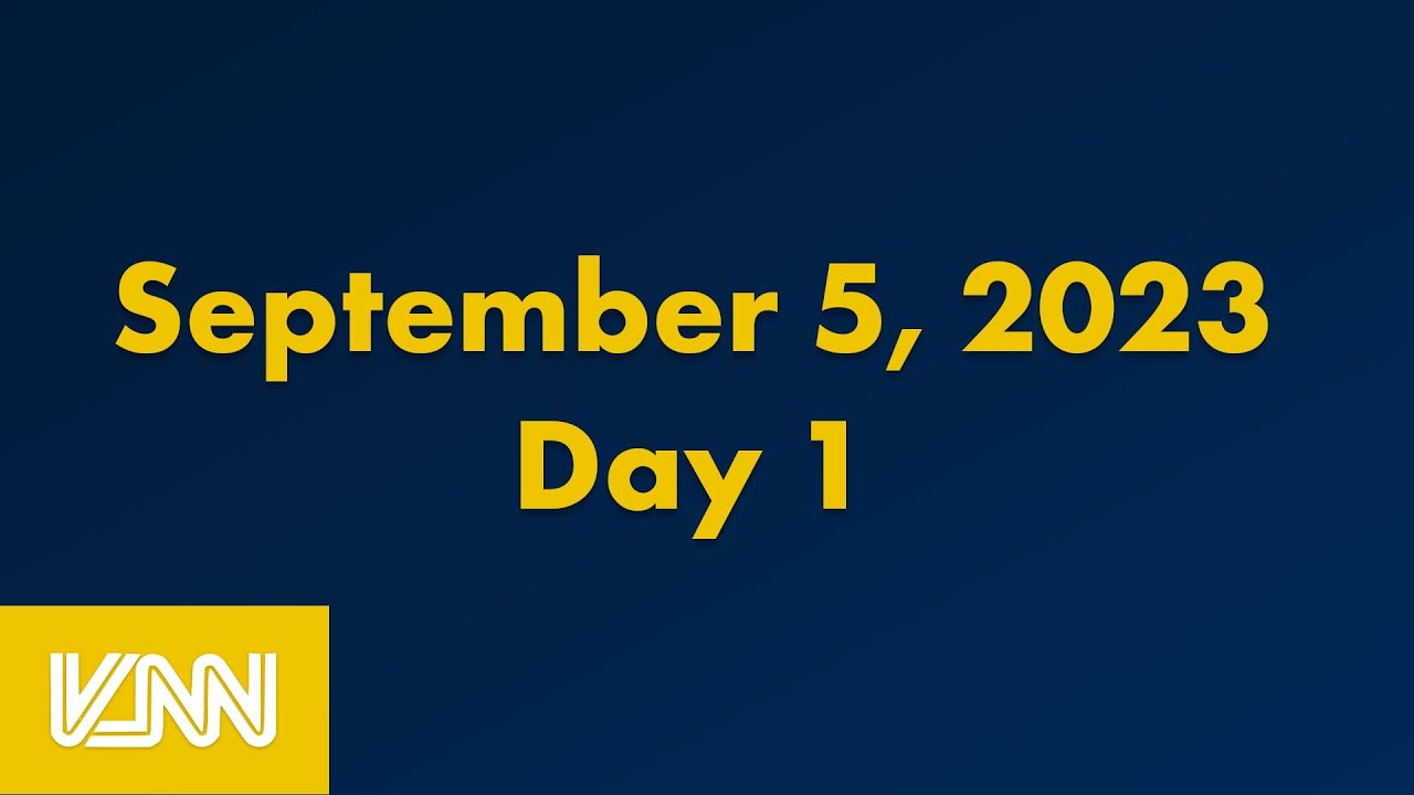 VNN Broadcast September 5, 2023 - YouTube