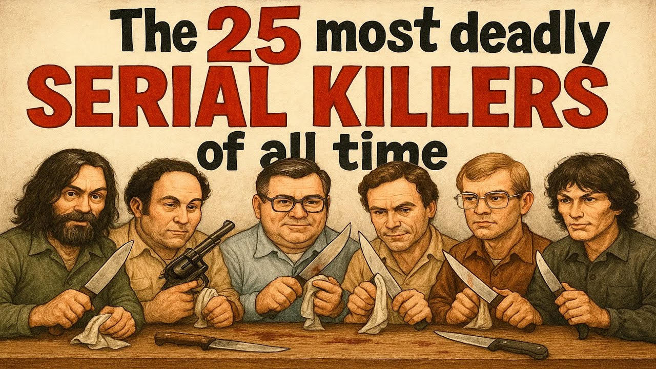 The 25 most deadly serial killers in history - YouTube