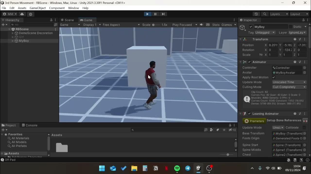 Advanced 3rd Person Controller - Unity 3D - YouTube