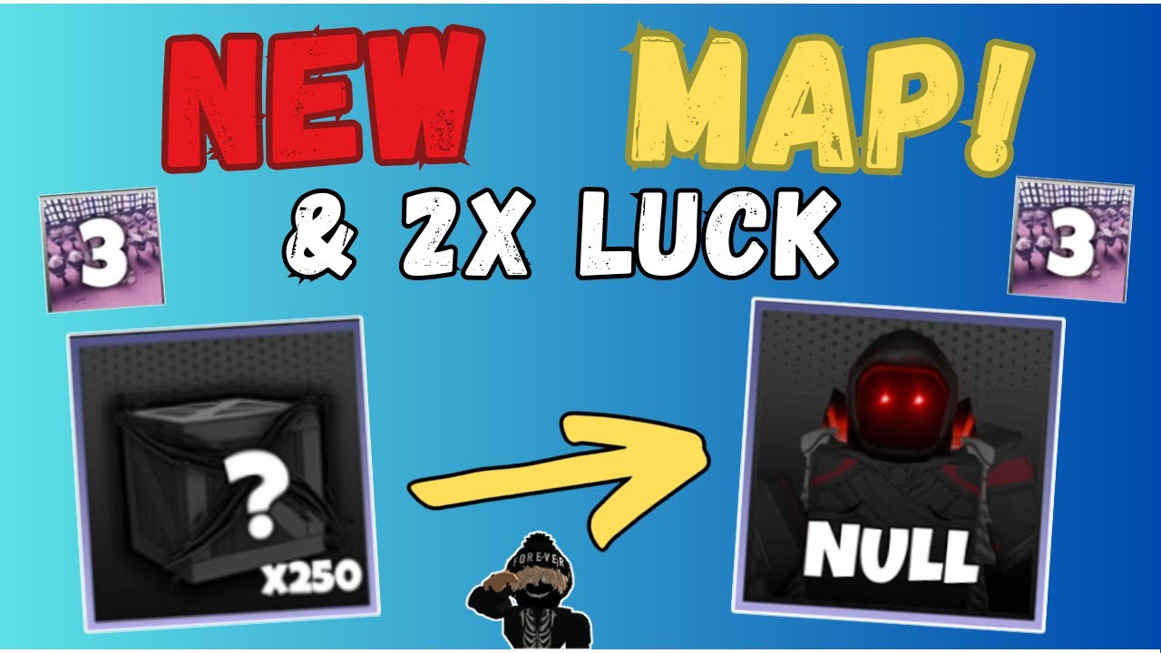 NEW MAP AND 2x LUCK EVENT!!! - YouTube