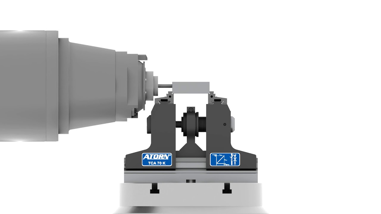 ATORN TCA 5-Achs-Zentrumspanner - Zugänglichkeit für 5-Achs-Maschine ...