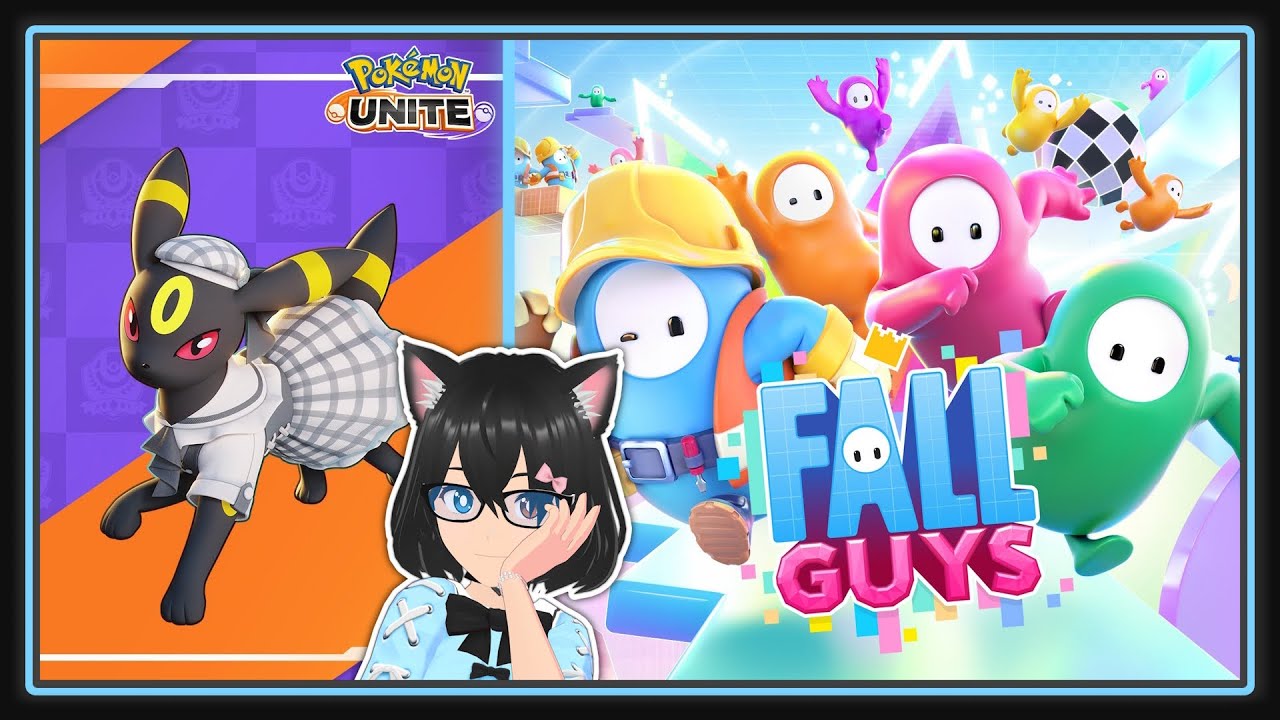 Checking out Umbreon on Pokémon UNITE and The Digi-Trials in Fall Guys ...