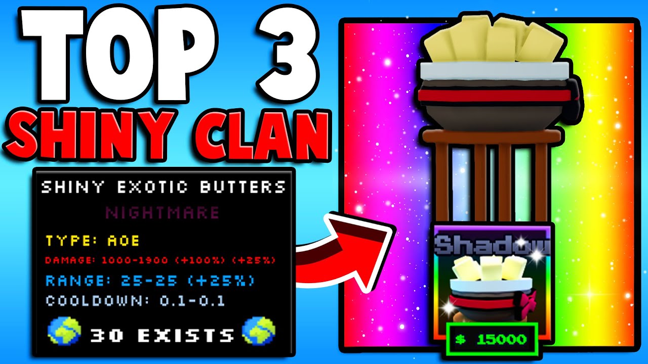 I Got The SHINY EXOTIC BUTTERS CLAN UNIT! (Five Nights TD) - YouTube