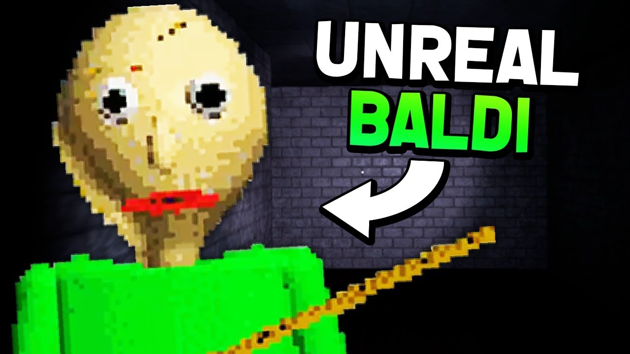 UNREAL REMASTERED VERSION! (Baldi's Basics 1.3 Update Mods Gameplay ...