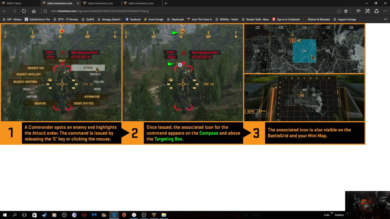 MechWarrior Online: Patch Review 1.4.72 - 21-JUN-2016 Part 4 (Command ...