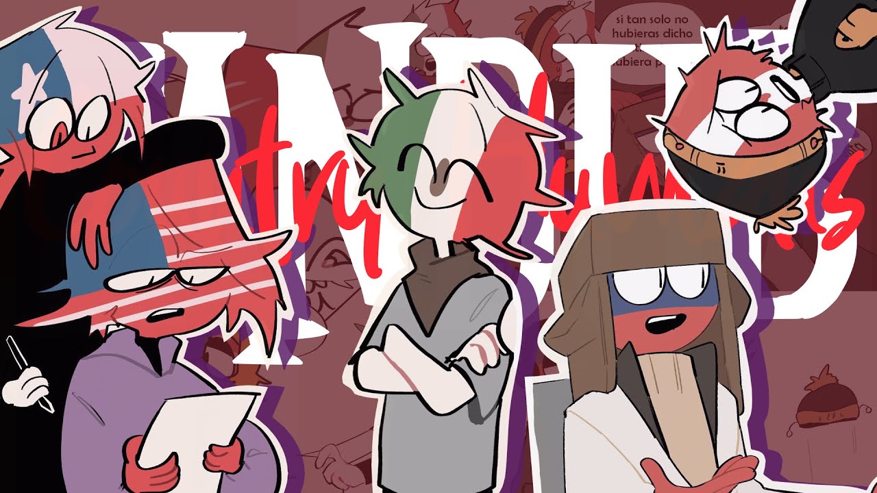 FANDUB Latino|| "AEIOU" Country Humans Mini Comics | SEMANA DE TEMÁTICA ...