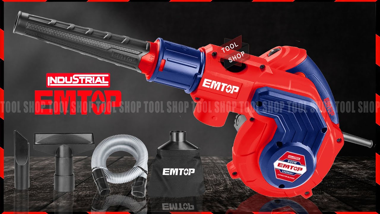 EMTOP Original 2 in 1 Aspirator Blower + Vacuum Dust cleaner EABR8001 ...