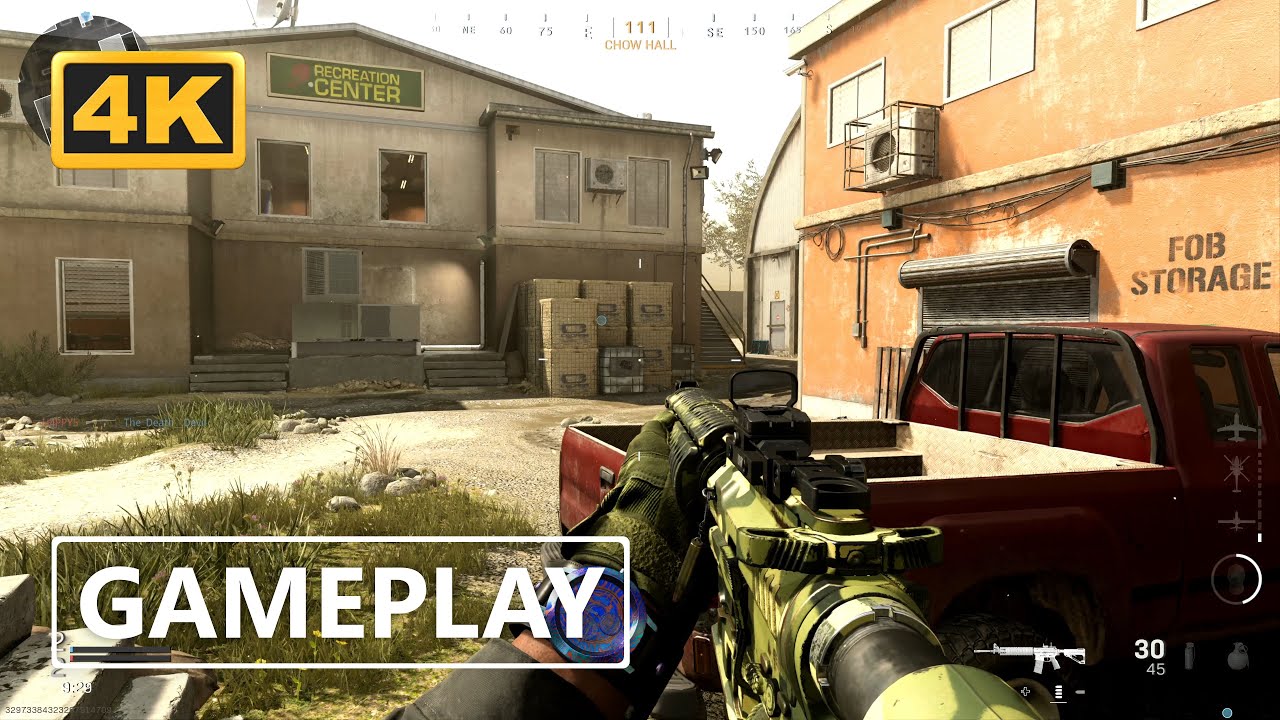 Call of Duty Modern Warfare Multiplayer Gameplay 4K - YouTube