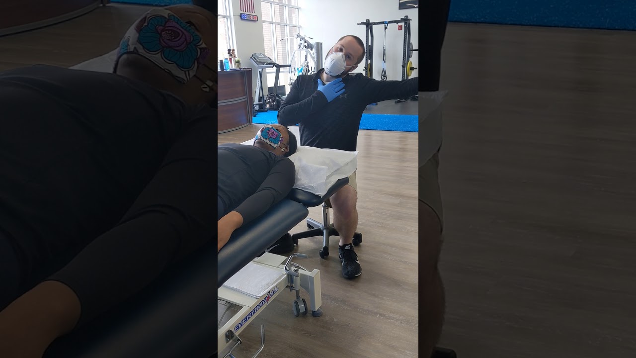 Cervical Mobilization with Median Nerve Glide - YouTube