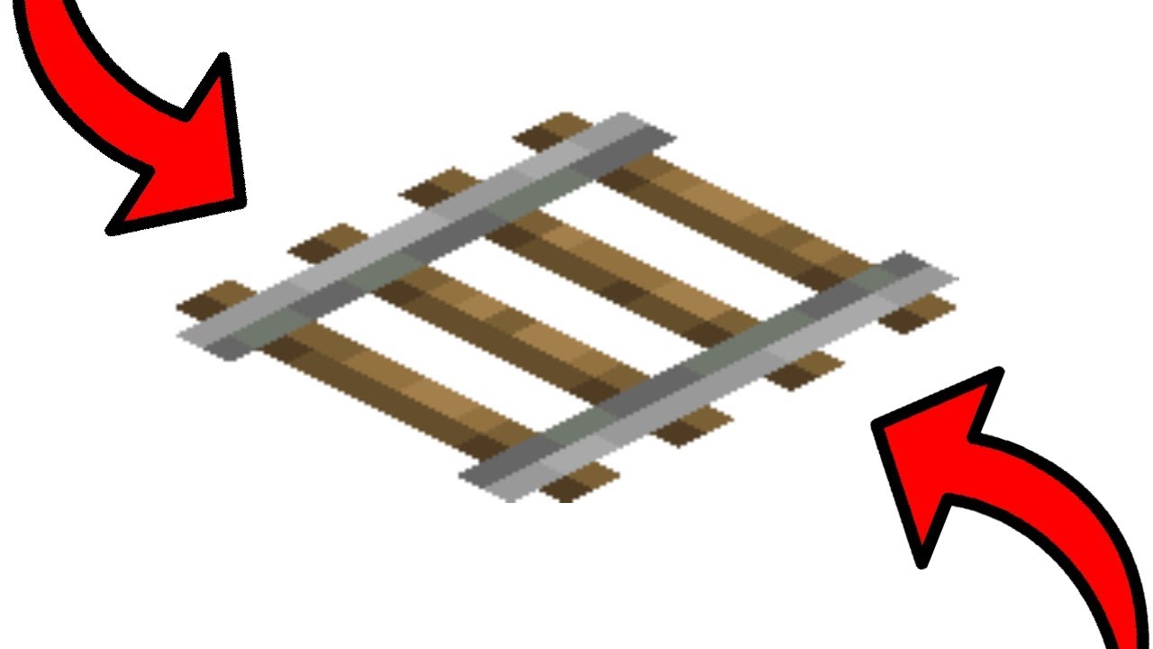 Minecraft - Jak zrobić tory w minecraft? - YouTube