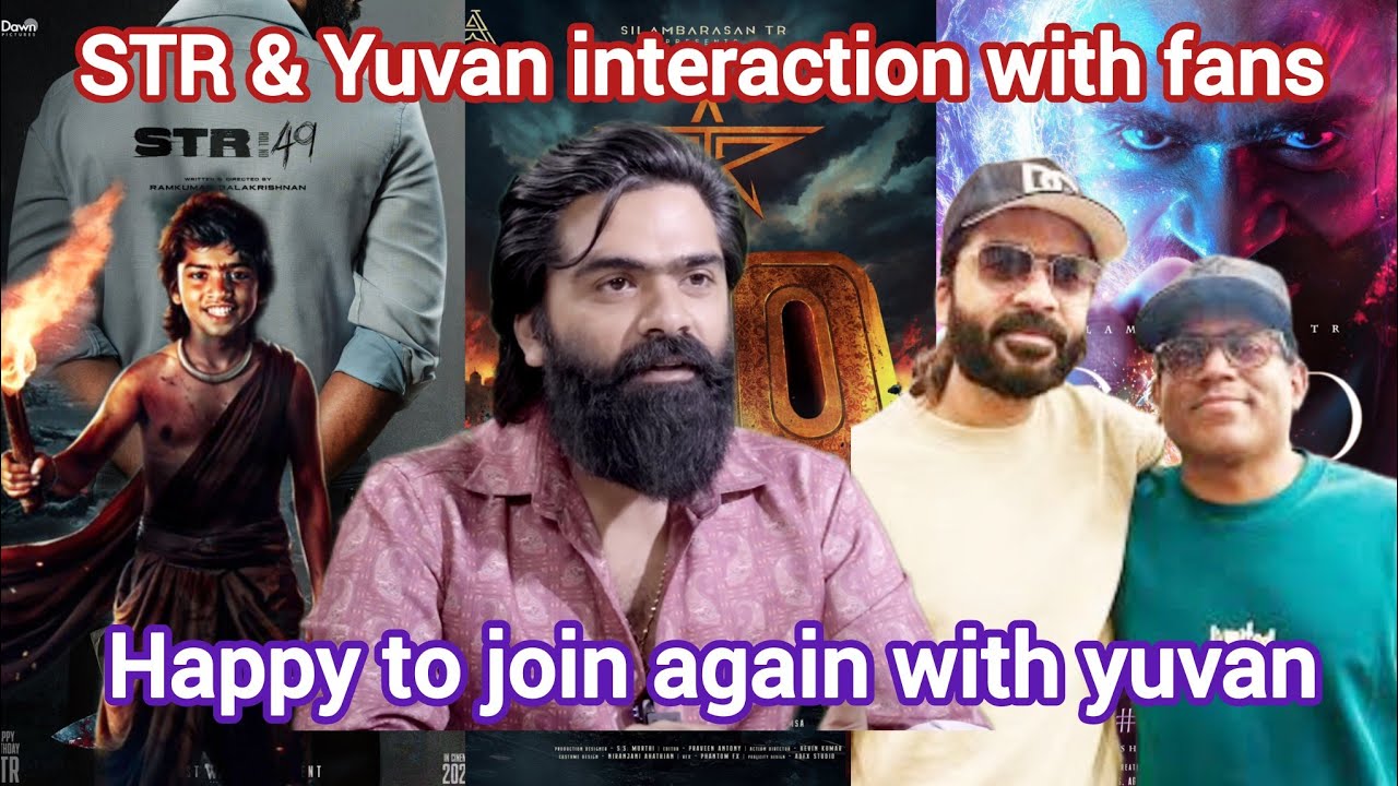 Simbu meets fans on his birthday special 🔥 | STR Interview | STR 50 ...