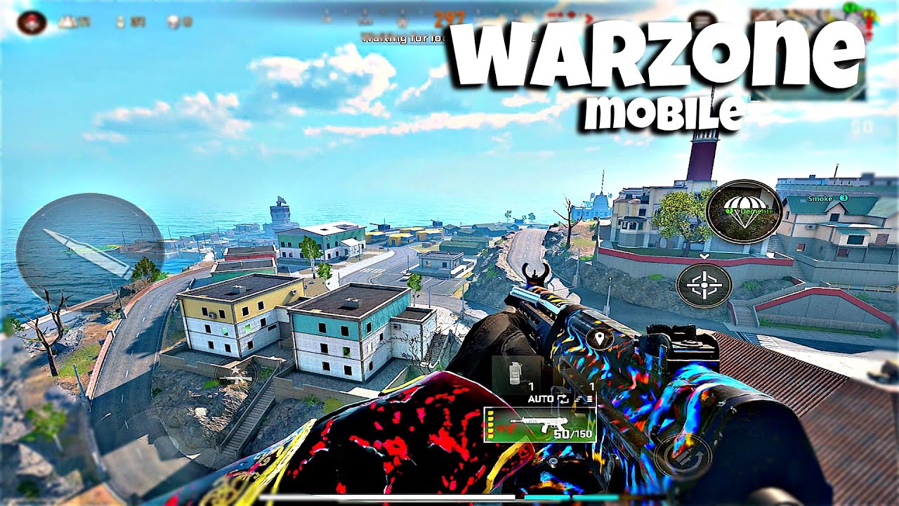 WARZONE MOBILE HDR GRAPHICS REBIRTH ISLAND GAMEPLAY - YouTube