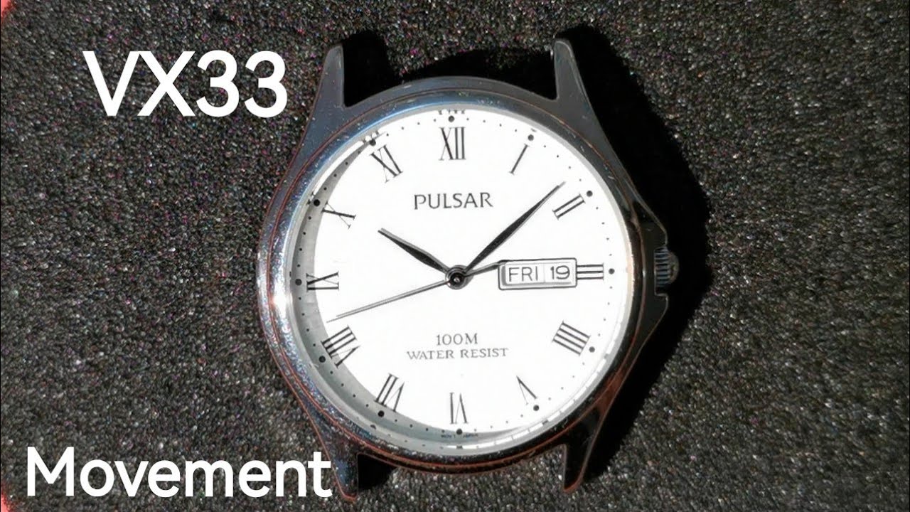 Restoring Pulsar Watch Movement - YouTube