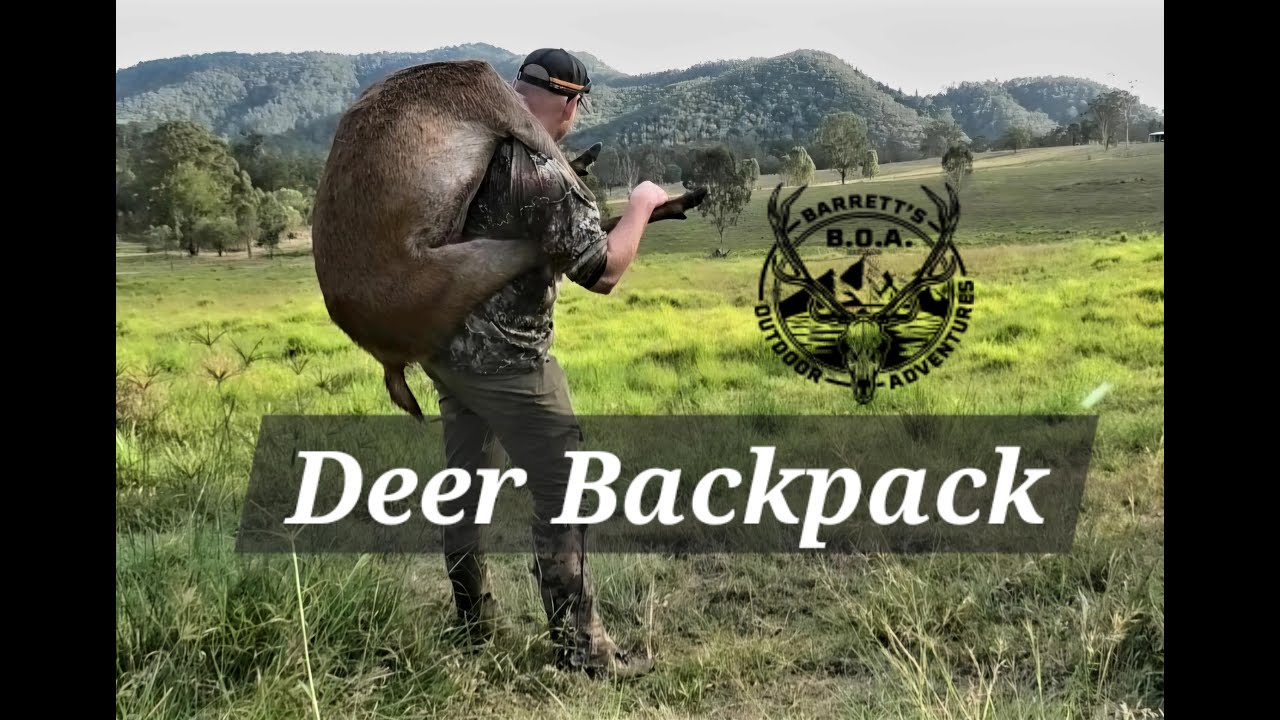 Deer Backpack (Step By Step) - YouTube