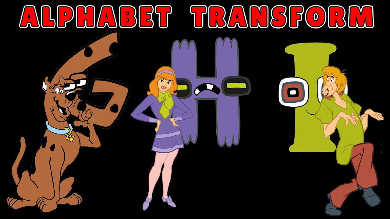 Alphabet Lore but it’s Scooby Doo | Scooby Doo Alphabet Lore - YouTube