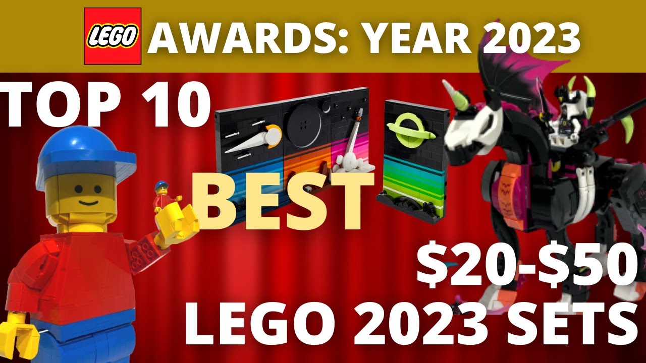 Top Ten $20-$50 Sets: 2023 LEGO Awards - YouTube