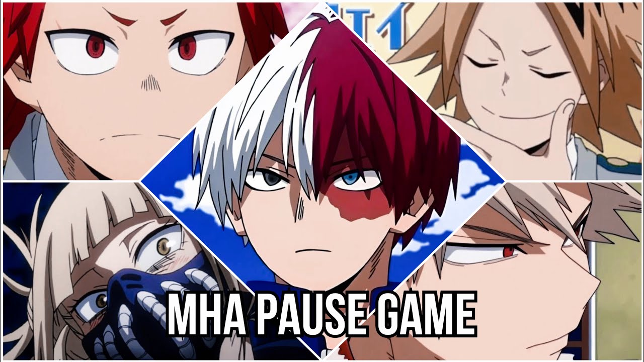 RECREAT THIS CHARACTER'S STORY | BOKU NO HERO PAUSE GAME - YouTube