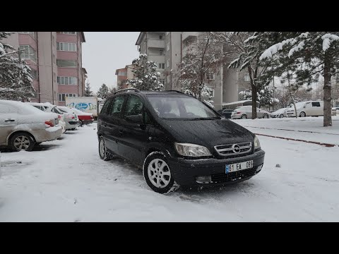 35.000 TL'ye 7 Kişilik Alman Opel ZAFİRA 2004 İnceleme Test | MPV