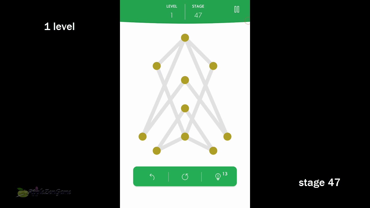 1LINE Game Cheats 1 level 41- 50 stage - YouTube