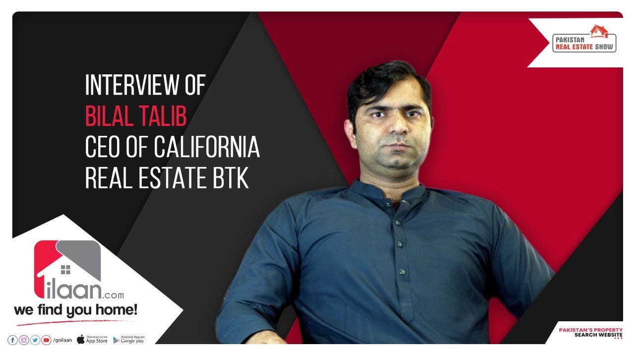 Interview of CEO California Real Estate, Bilal Talib | ilaan.com - YouTube