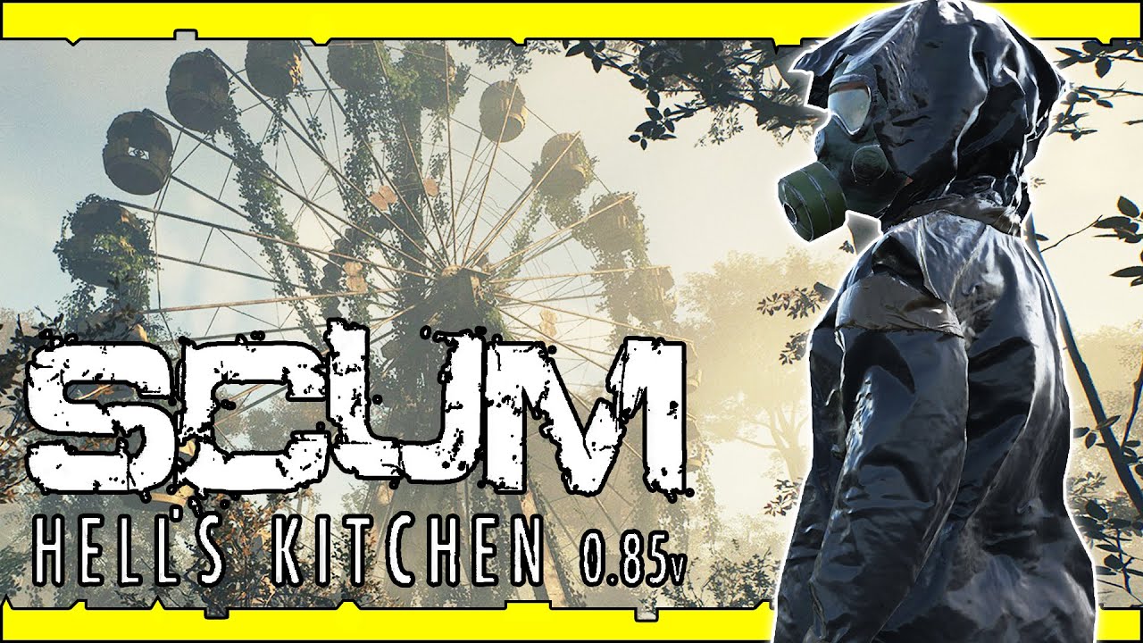 TEST RUN - First Look At SCUM Update 0.85v LATER - YouTube