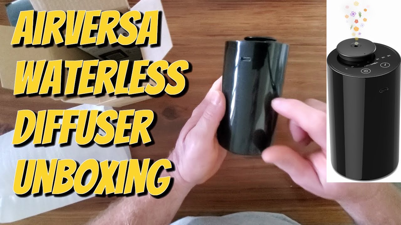 AirVersa Waterless Diffuser - Unboxing - YouTube