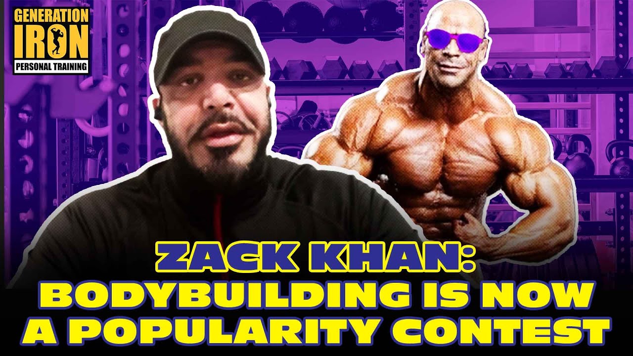Zack Khan: Bodybuilding Competitions Have Become Popularity Contests ...