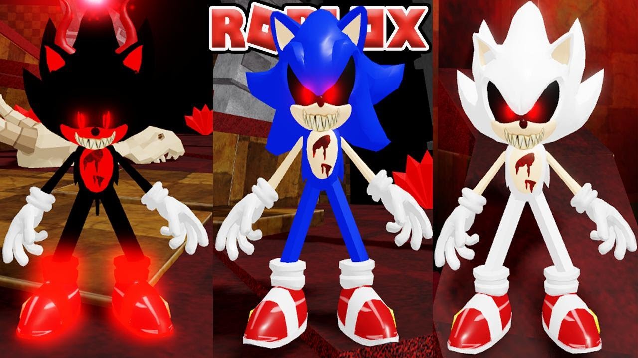 🎉DESBLOQUEAMOS A TODOS LOS NUEVOS SONIC EXE DE ROBLOX | Find The Sonic ...