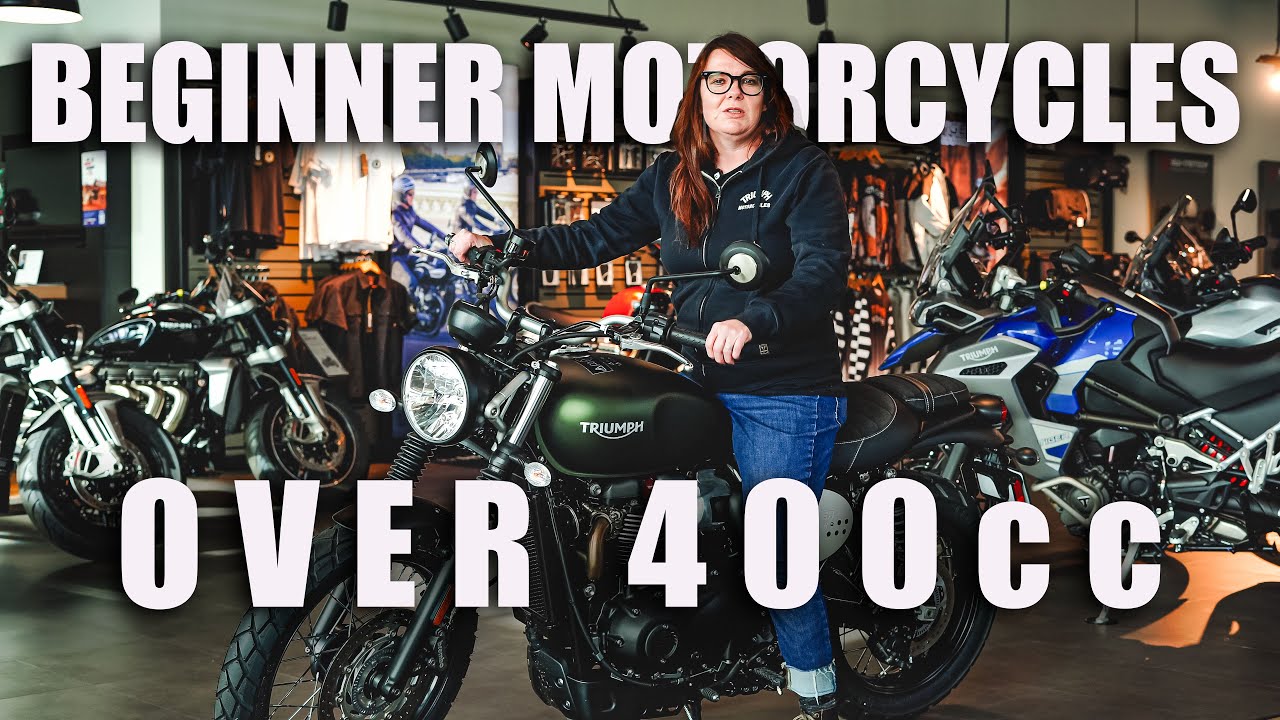 Top Beginner Motorcycles over 400cc's | Triumph Edition - YouTube