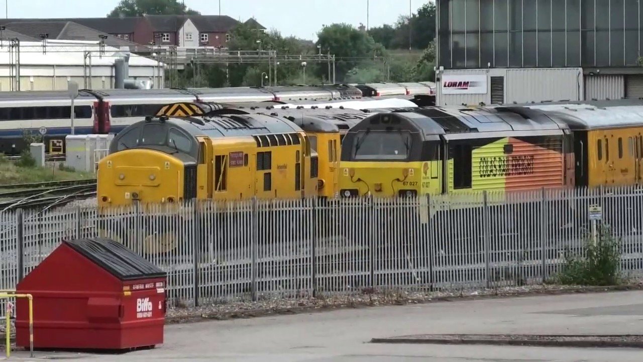 Derby Network Rail Depot, 13-06-20 - YouTube