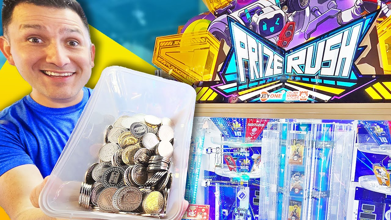 We are LOADED with $70 of Tokens, let's Win Prizes! - Prize Rush! - YouTube