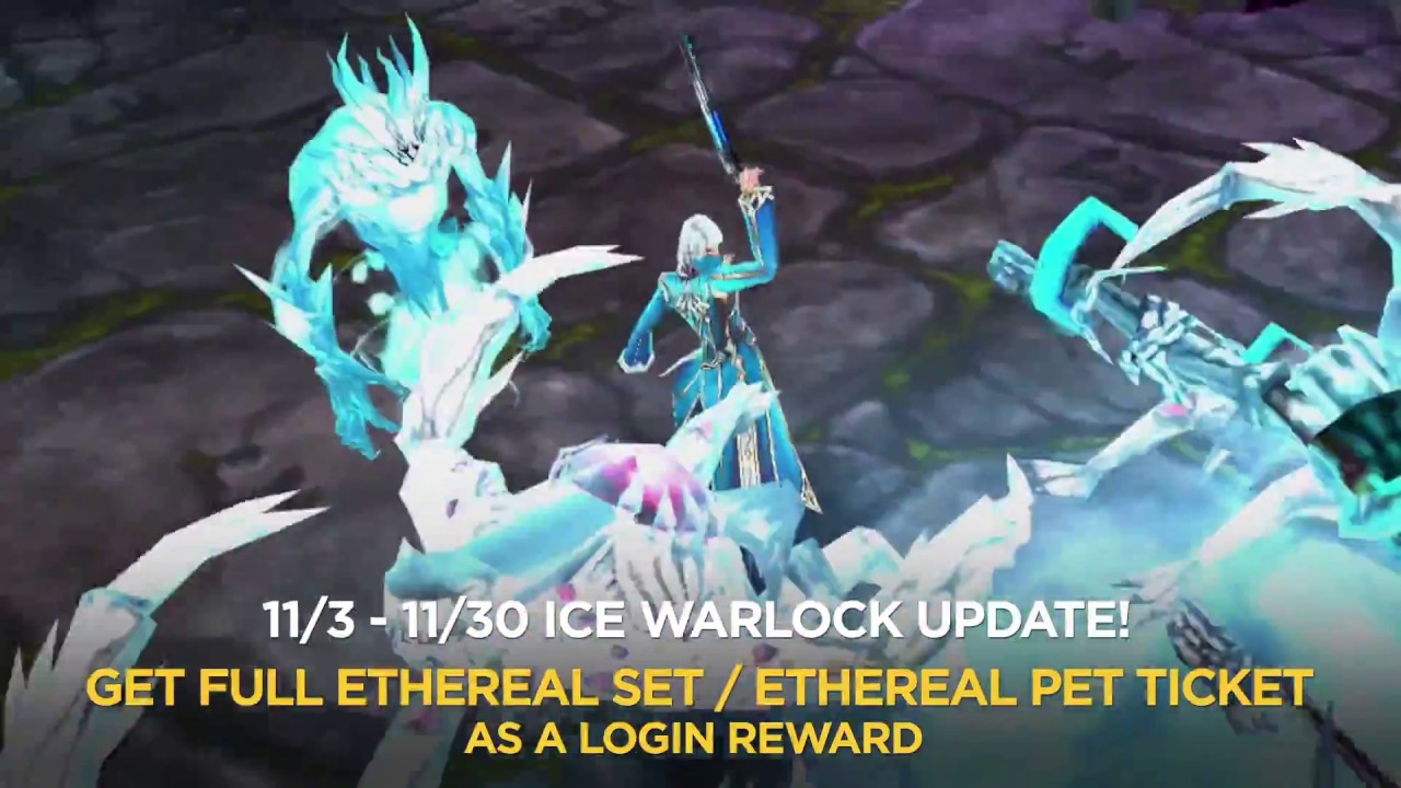 Kritika The White Knights Ice Warlock - YouTube