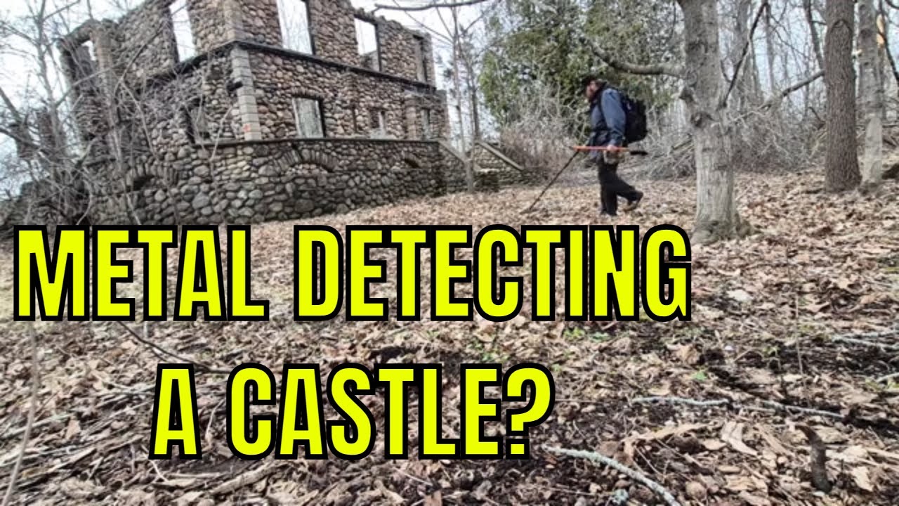 Metal Detecting A Castle? | First Hunt of 2025! I'm Back Baby! - YouTube