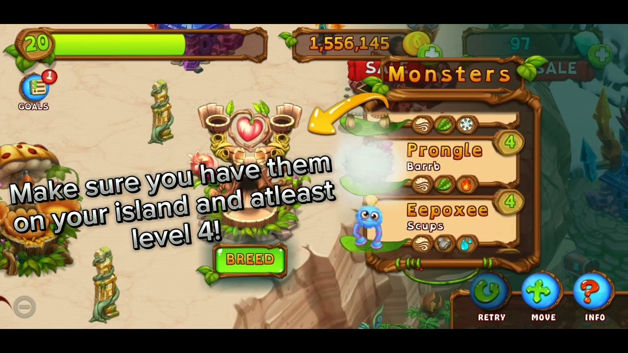 How to breed Young Blabbit on My Singing Monsters: Dawn of Fire! - YouTube