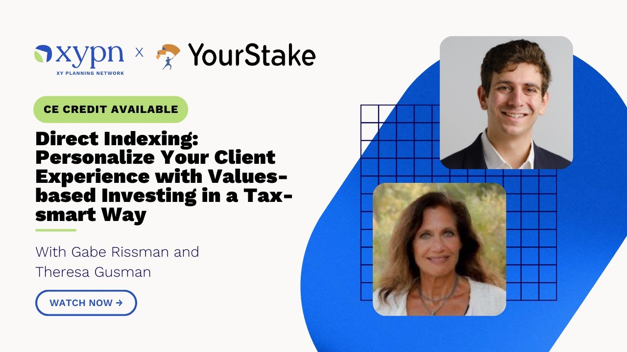Direct Indexing: Personalize Your Client Experience with Values-based ...