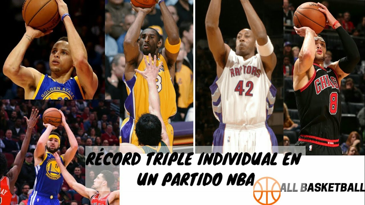 Top 5 récords de triples en un partido NBA - 3-point record in an NBA ...