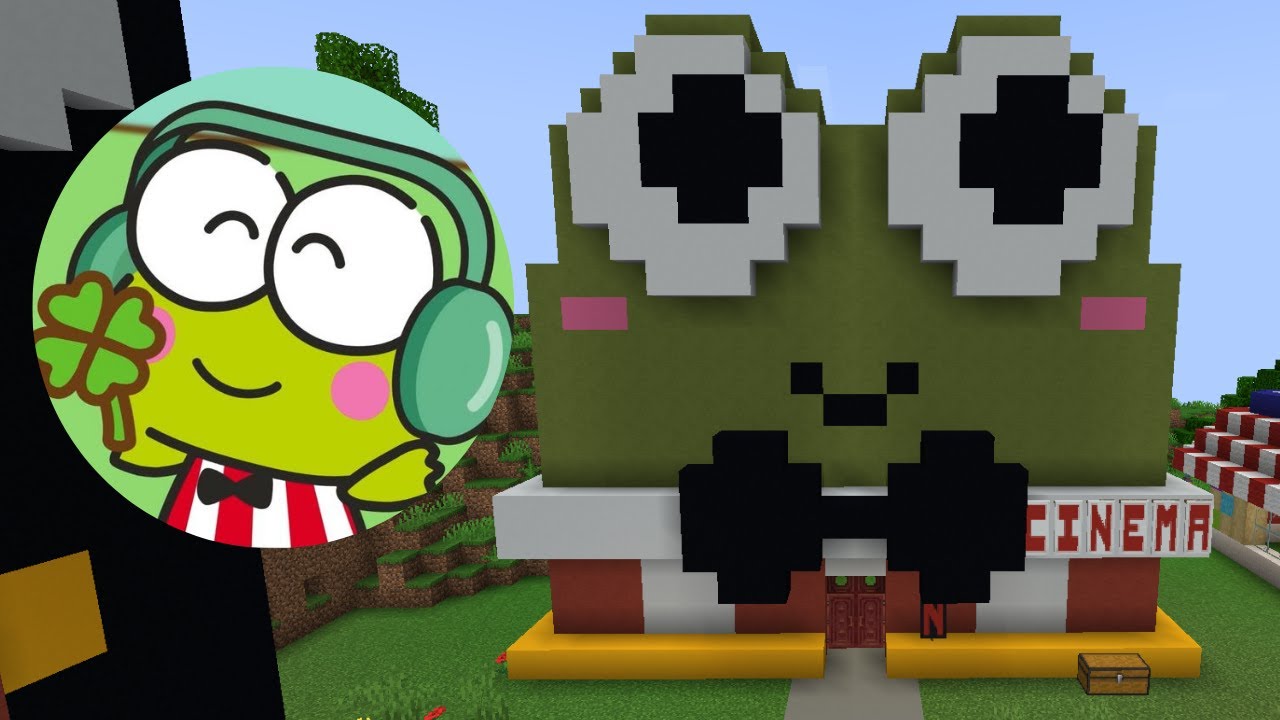HOW TO MAKE A KEROPPI CINEMA IN MINECRAFT 1.20.1 TUTORIAL - YouTube