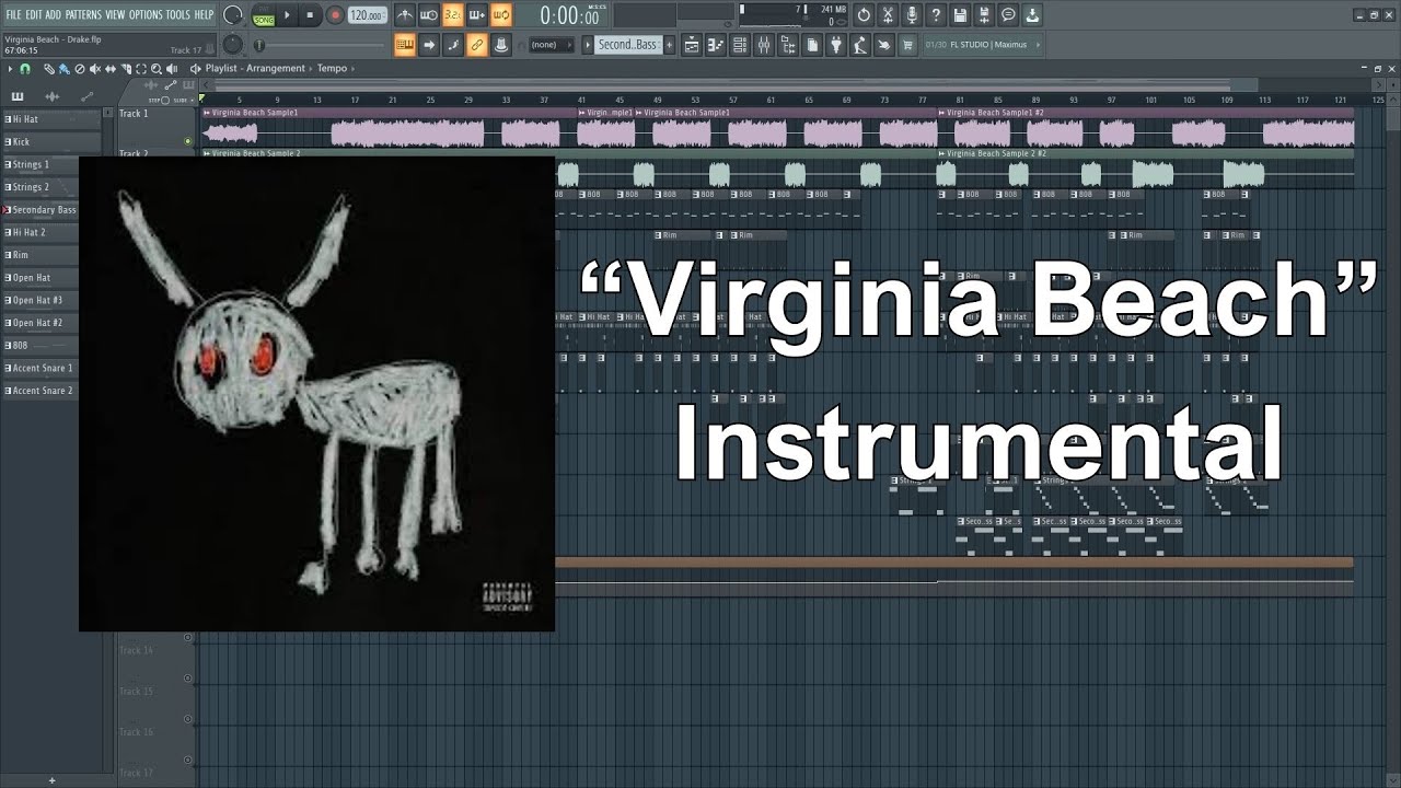 Virginia Beach - Drake [Instrumental Remake FL Studio] - YouTube