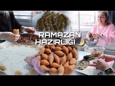 RAMAZAN BUZLUK HAZIRLIKLARIM |TARİFİ KESİN SORULACAK SODALI BUZLUK BÖREĞİ 🥐  YAPRAK SARMASI