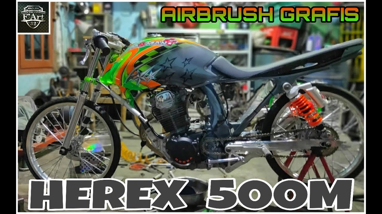 DRAG HEREX 500M | AIRBRUSH MEGAPRO HEREX - YouTube