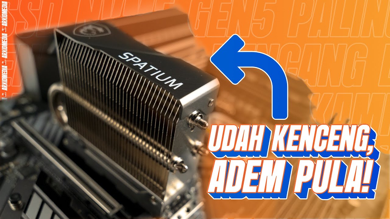 MSI Jadi SSD GEN 5 PALING KENCANG di Lab Kami (Sejauh Ini) | Review MSI Spatium M570 Pro FROZR ...