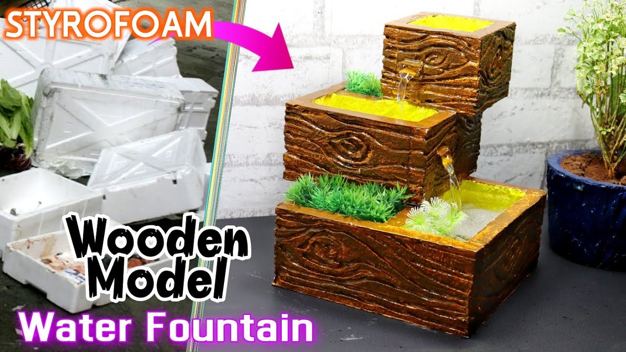 Wonderful Wooden Model Indoor Tabletop Water Fountain | Best Wood Model ...