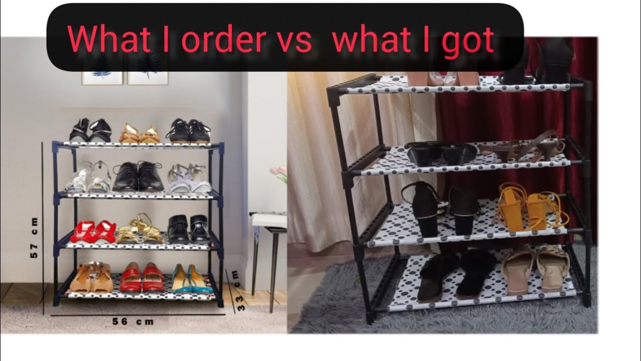 Amazon find !!shoe rack review!! #shoerack how to assemble perfectly ...