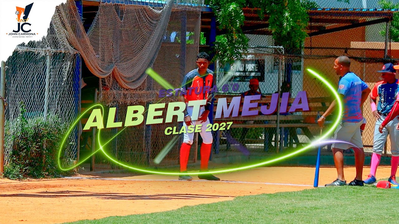 ALBERT MEJÍA 6’0” | SS | CLASE 2027: GUANTE DE SEDA, SWING VIOLENTO ...