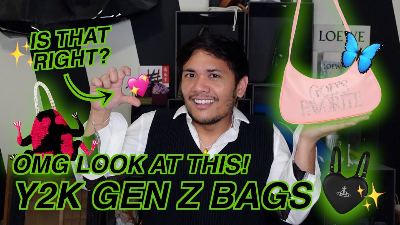 Ridiculous Y2K + Gen Z Bags 💖 // Statement Bags with Fur, Pink, Hearts ...